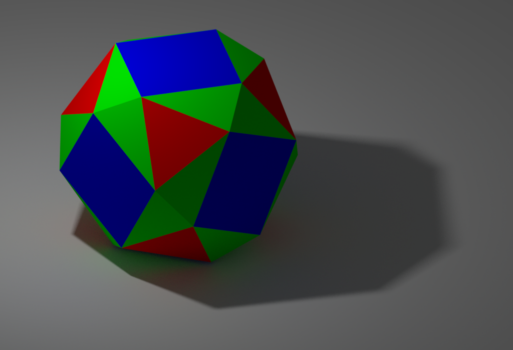 the Snub Cube (ish) Arachnehedron – Crumpled Cortex